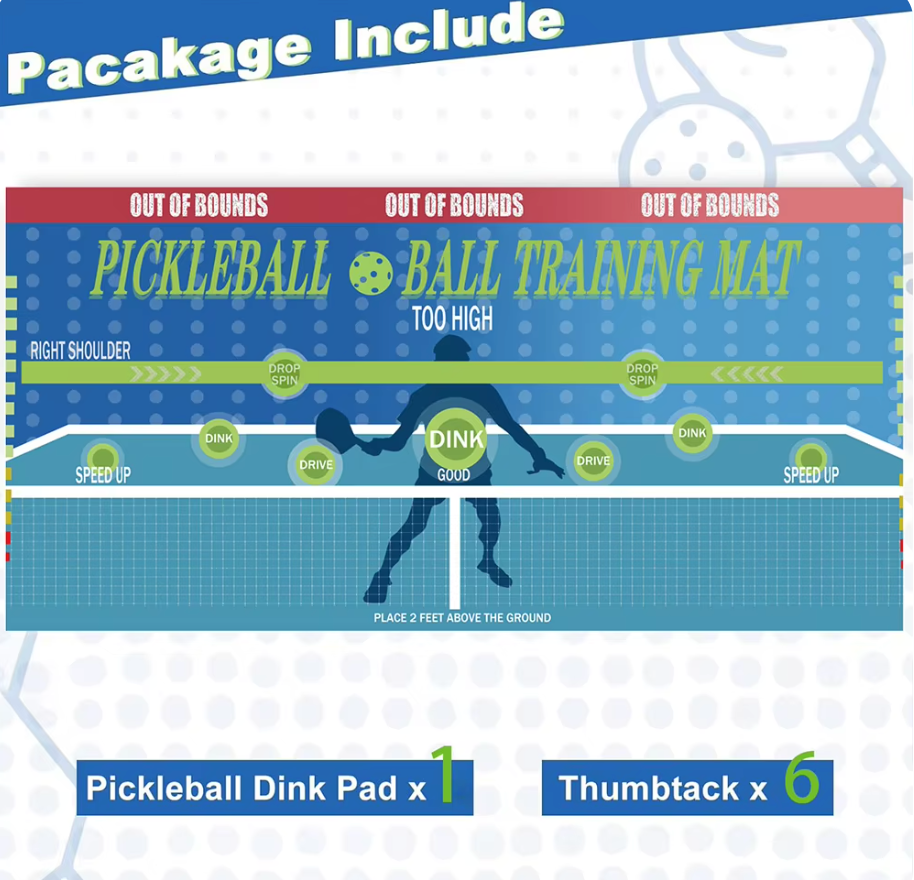 PickleBall Dink Board – Prime Sports